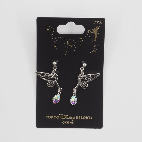 Other | Disney Japan Tokyo Resort Tinkerbell Fairy Earings Set | Poshmark